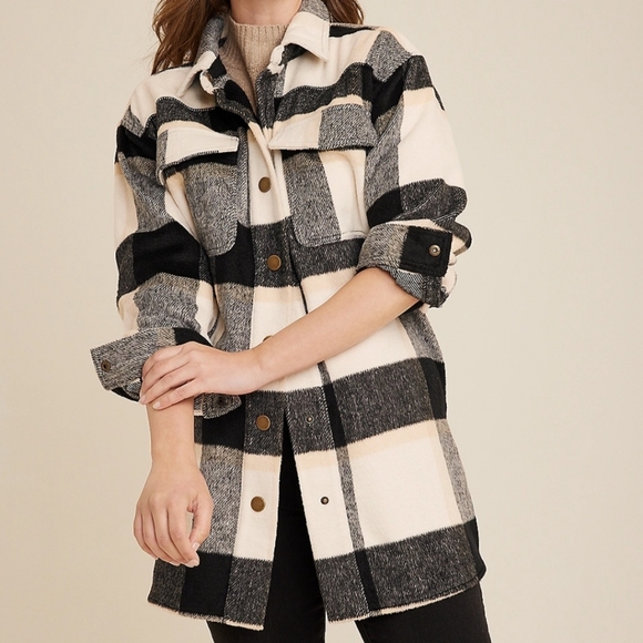 Maurices | Tops | Buffalo Plaid Shacket | Poshmark